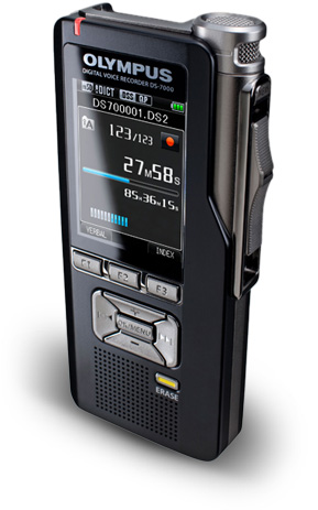 Olympus DS-7000 Digital Dictation Portable Voice Recorder